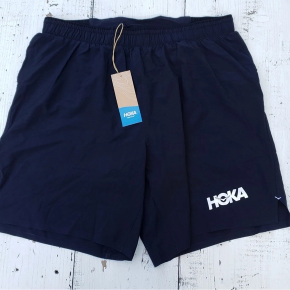 Hoka One One | Shorts | Hoka One One Glide 7 Black Running Athletic ...